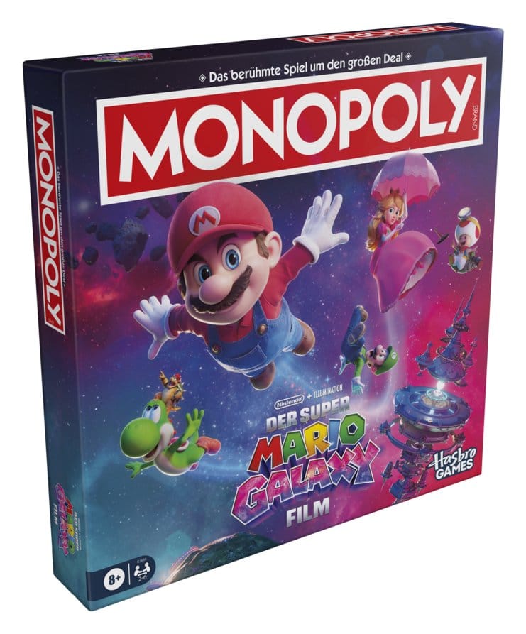 The Super Mario Galaxy Movie Monopoly Board Game *German Version* – Kamiko